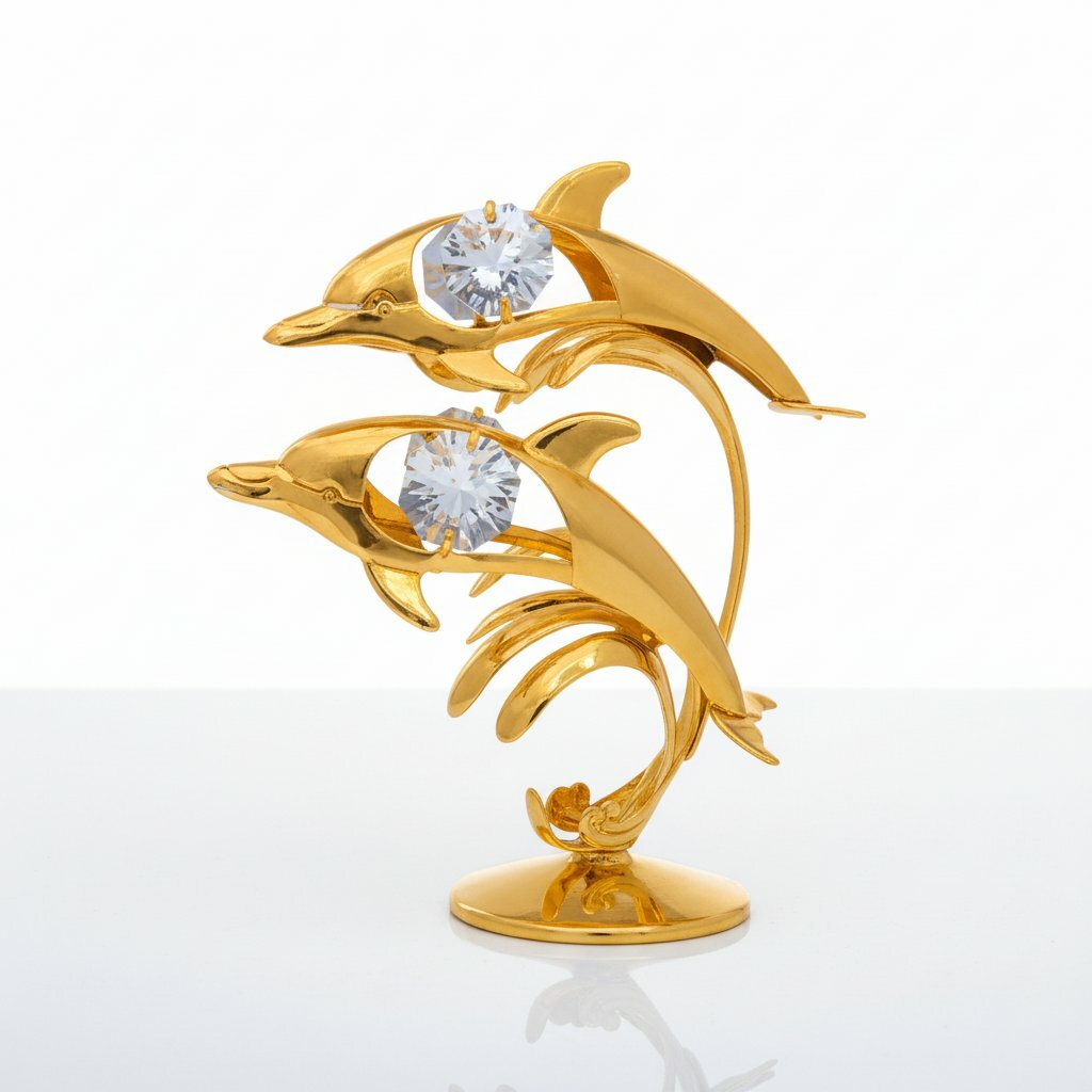 Фигурка Два дельфина