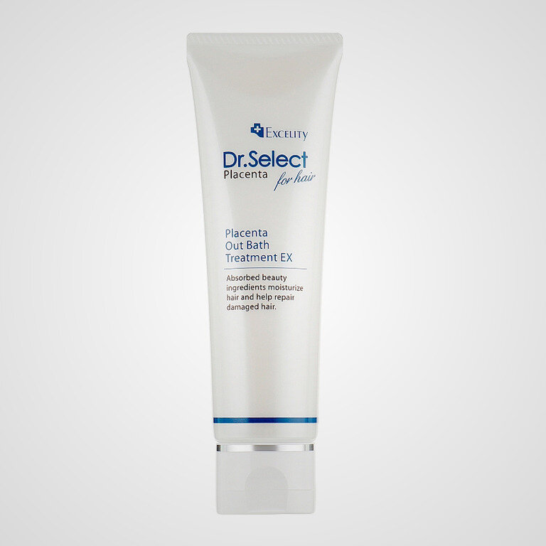 Плацентарная маска для волос 100 гр DR.SELECT Placenta Out Bath Treatment Маска 100 гр