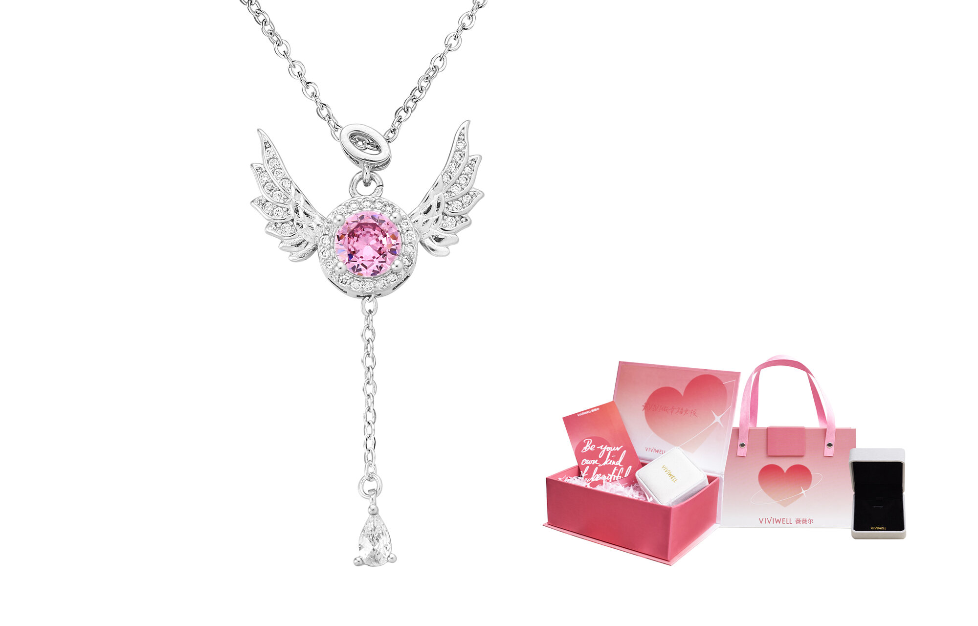 Колье, Swarovski Zirconia