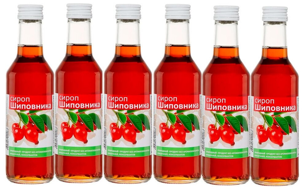 Сироп шиповника 250мл №6 Биоинвентика