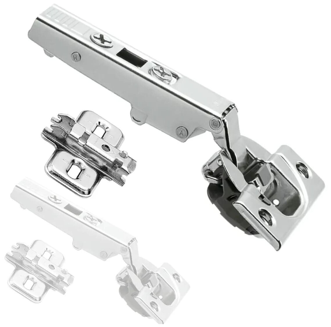 Петля BLUM CLIP TOP BLUMOTION накладная c доводчиком 110 градусов ...