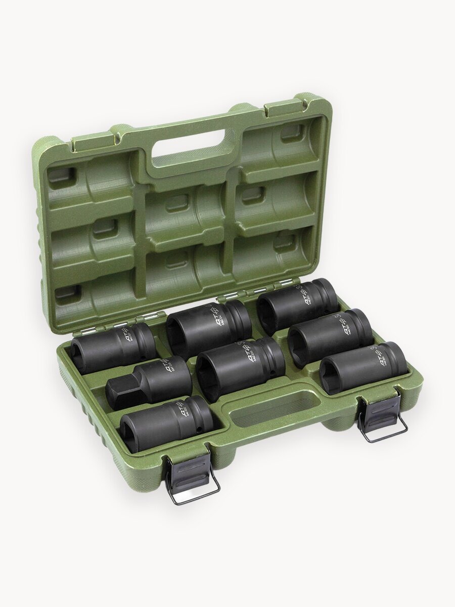 Набор головок для ручного гайковерта 1", 8 шт. (536380), Дело Техники, 647008