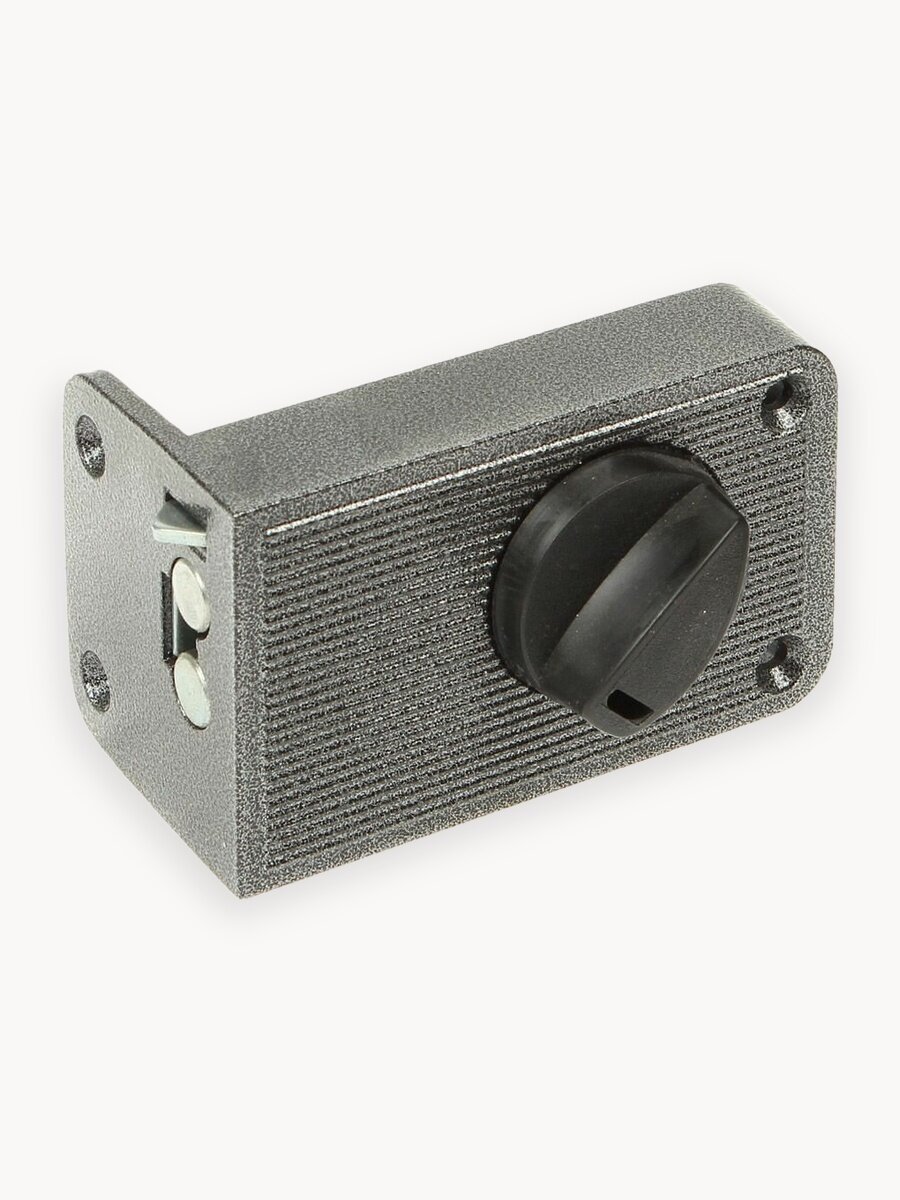 Замок накладной дверной Зенит 3Н2-6 серебристый, Россия