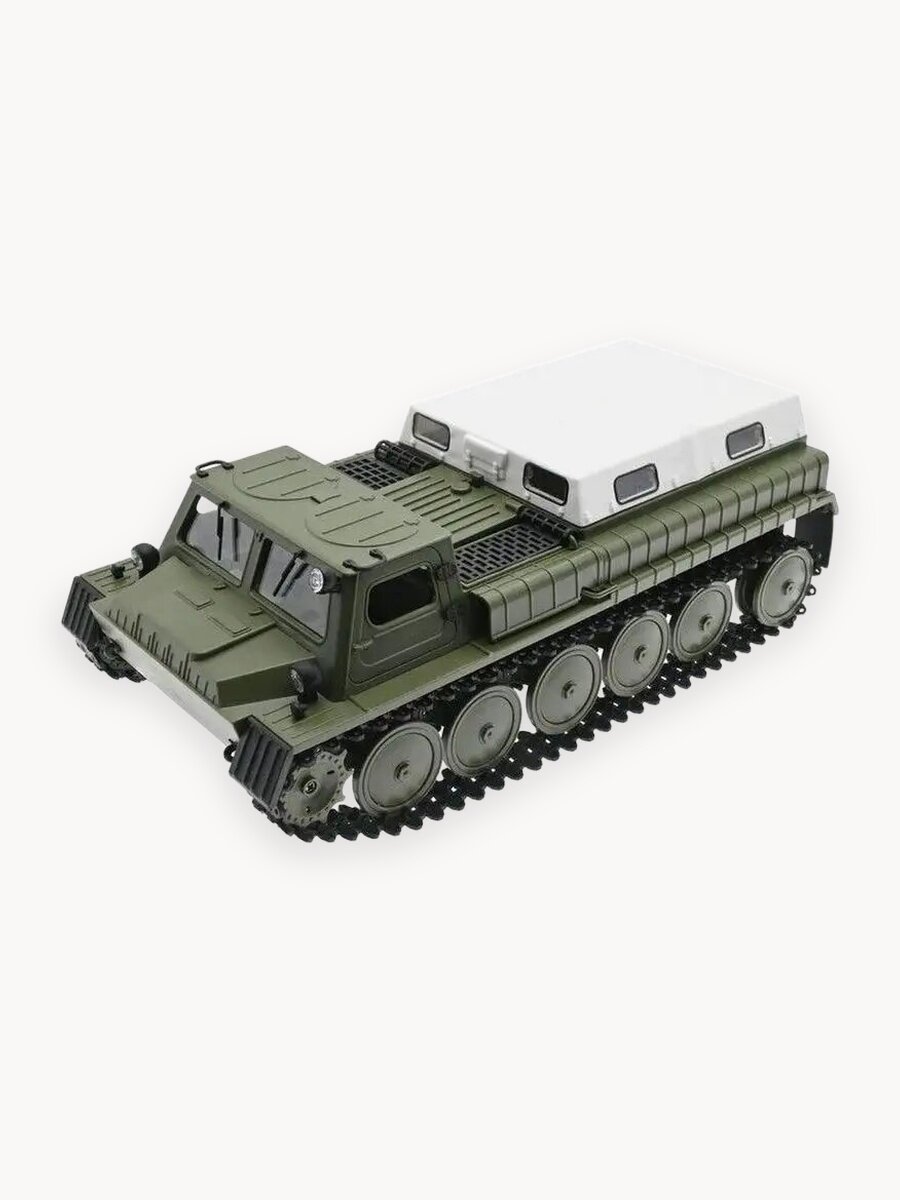 Гусеничный вездеход Газ-71 масштаб 1:16 WPLE-1