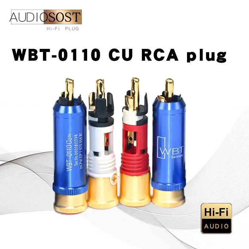 Audiosost RCA кабель WBT-0110Cu 16 pieces