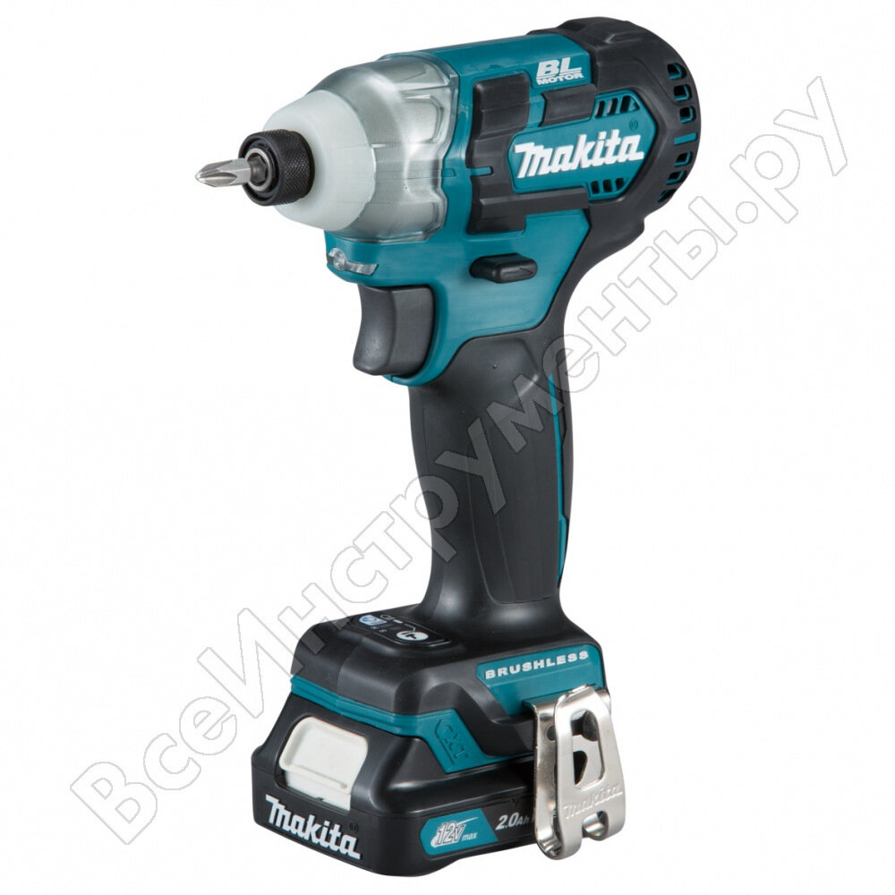 Шуруповерт Makita TD111DWAE, Li-Ion, 10,8 В, 2 аккумулятора, чемодан