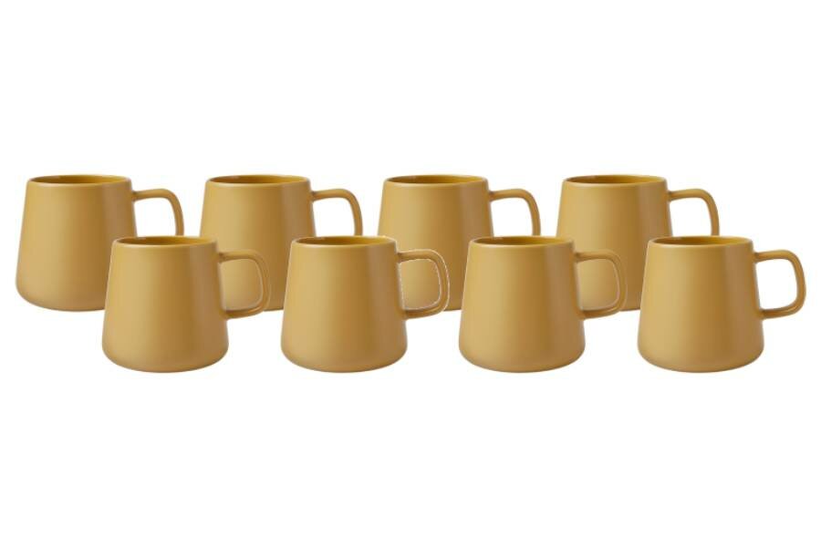 Набор из 8-ми кружек Blend Sala, горчичный, 0,375 л (Maxwell&Williams)