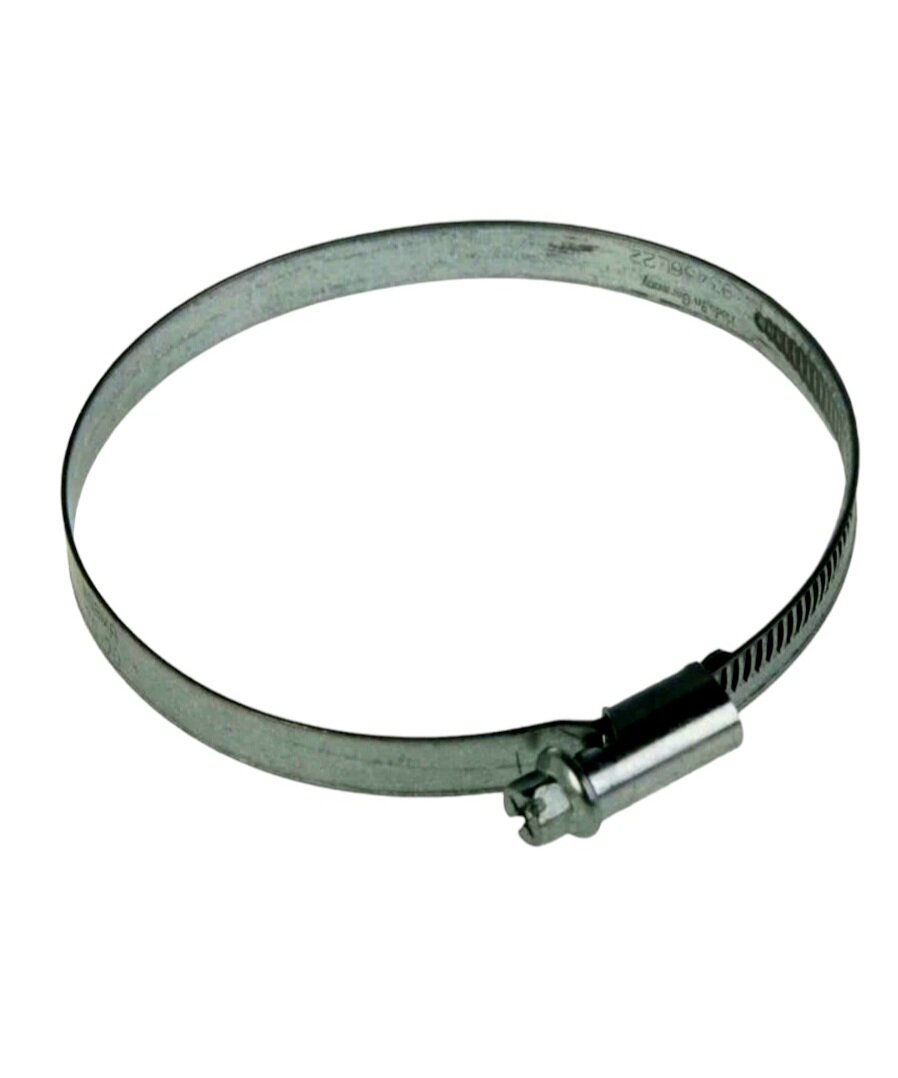 Хомут стяжной, нержавеющий, металлический, винтовой, червячный TORRO S 70-90/9 "NORMA" 1шт