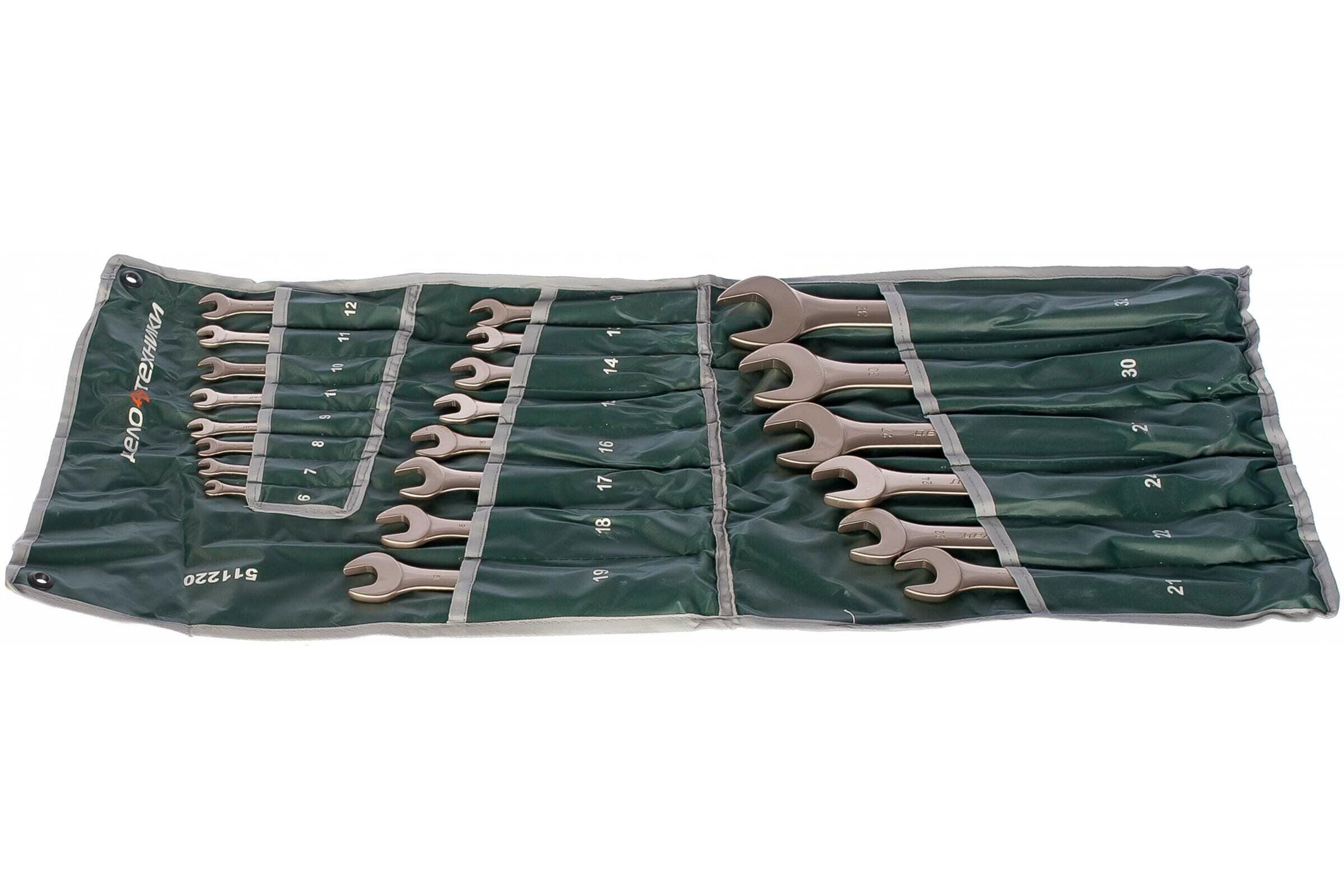 Набор ключей комбинированных 22 шт. (от 6 до 32мм) в сумке Дело Техники