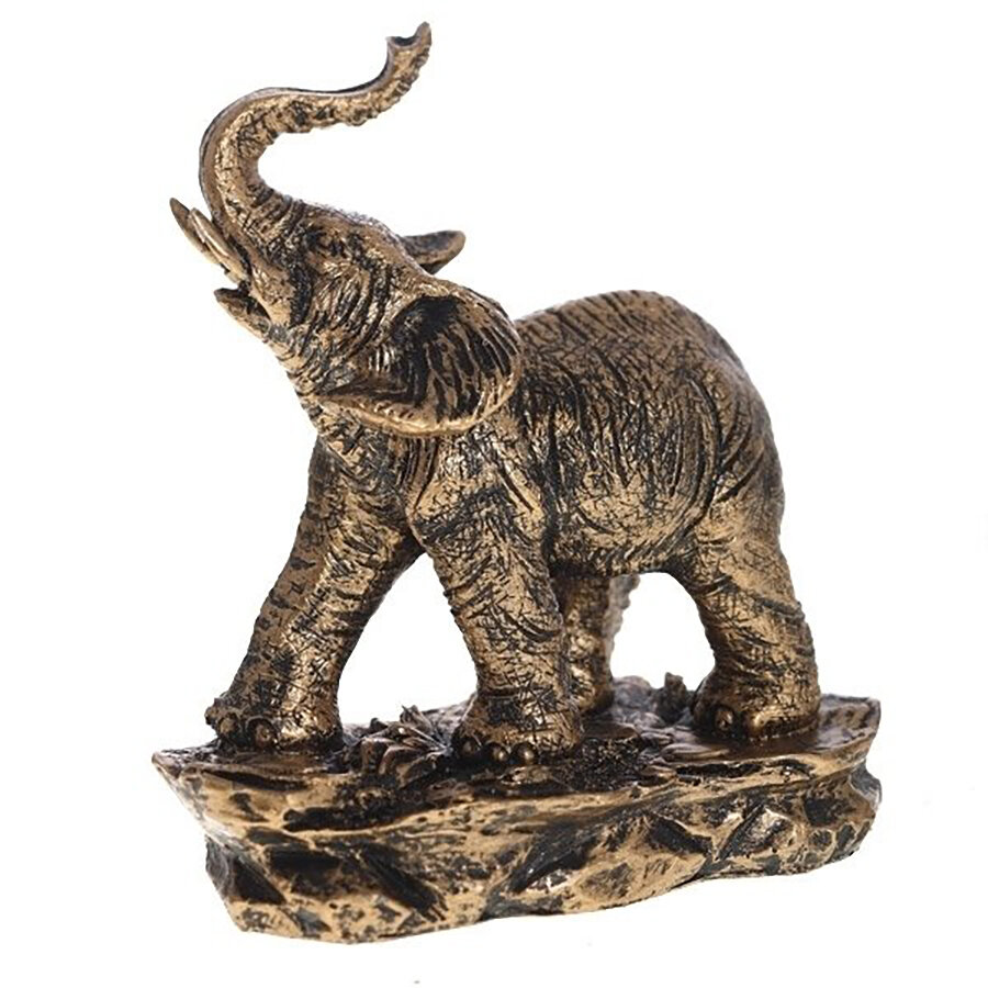 Статуэтка Слон (цвет бронза), 17*9*19см KSMR-123216/S014