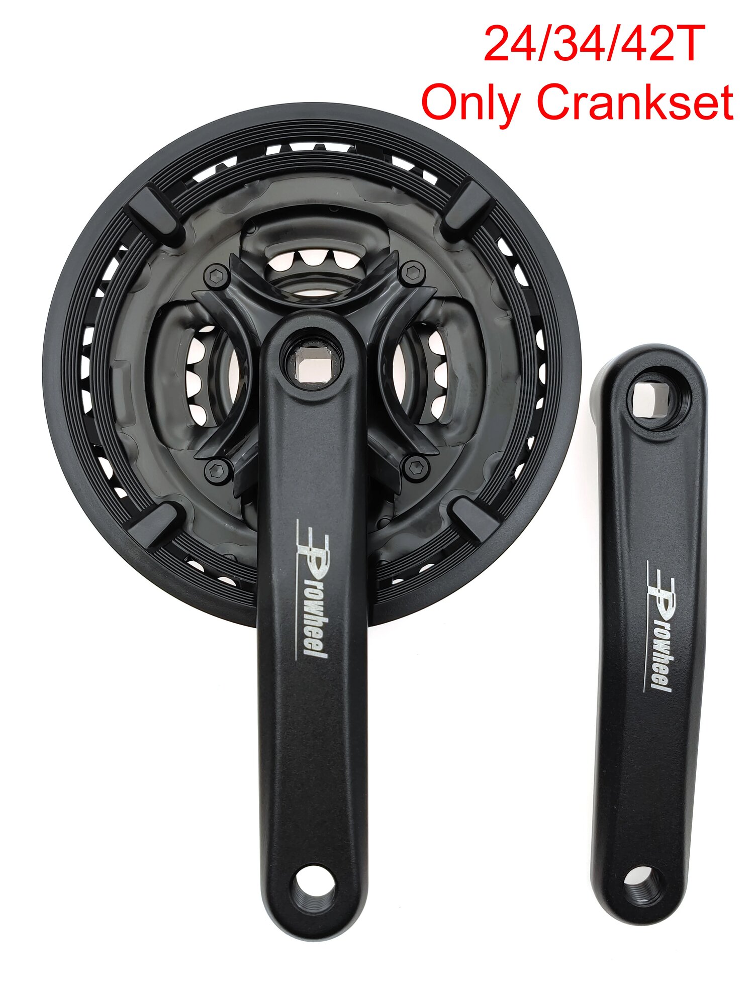 Prowheel шатуны MTB 24/34/42T, NEW 42T
