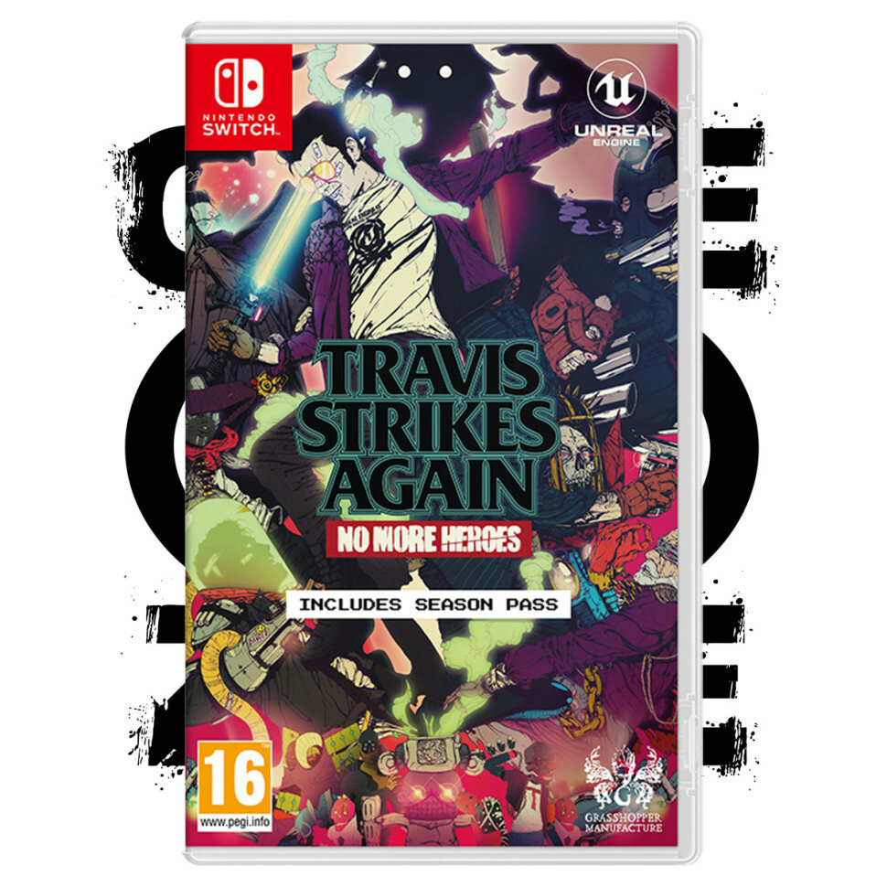 Игра Travis Strikes Again: No More Heroes (Nintendo Switch) б/у, Русские Субтитры