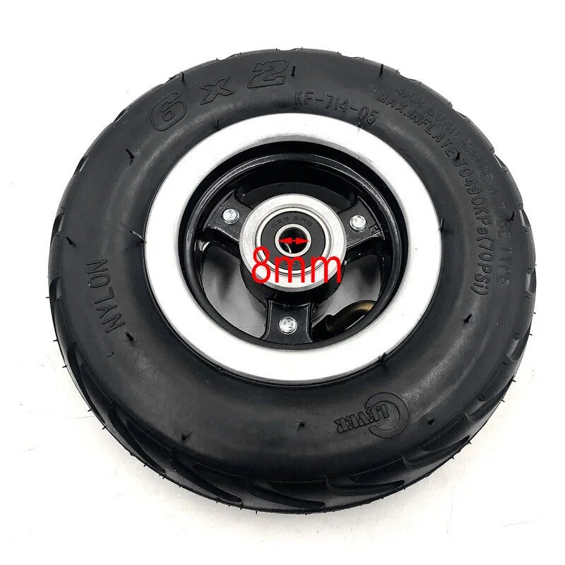 Комплект колес 6 дюймов 6 х2 или шина или внутренняя трубка электрический скутер 1pc wheel only