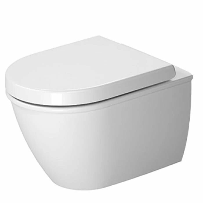 Duravit Darling New Унитаз подвесной компакт с вертикальным смывом, вкл. крепление Durafix, 360x485мм, Цвет: Белый