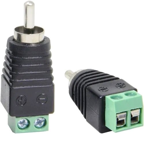 Штекер RCA Premier 1-234 на кабель под 2 винта