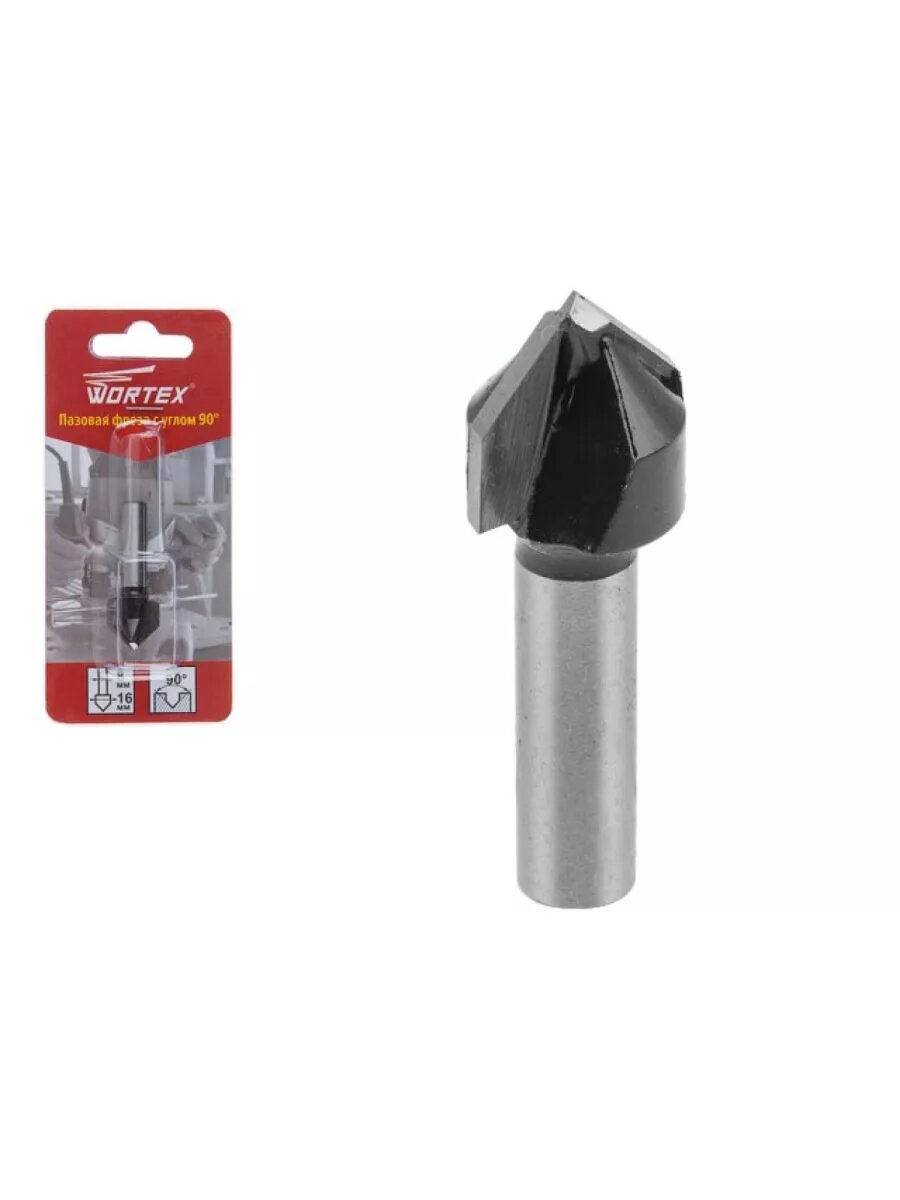 Wortex Фреза пазовая с углом 90гр. 16х16 мм MCFA161618