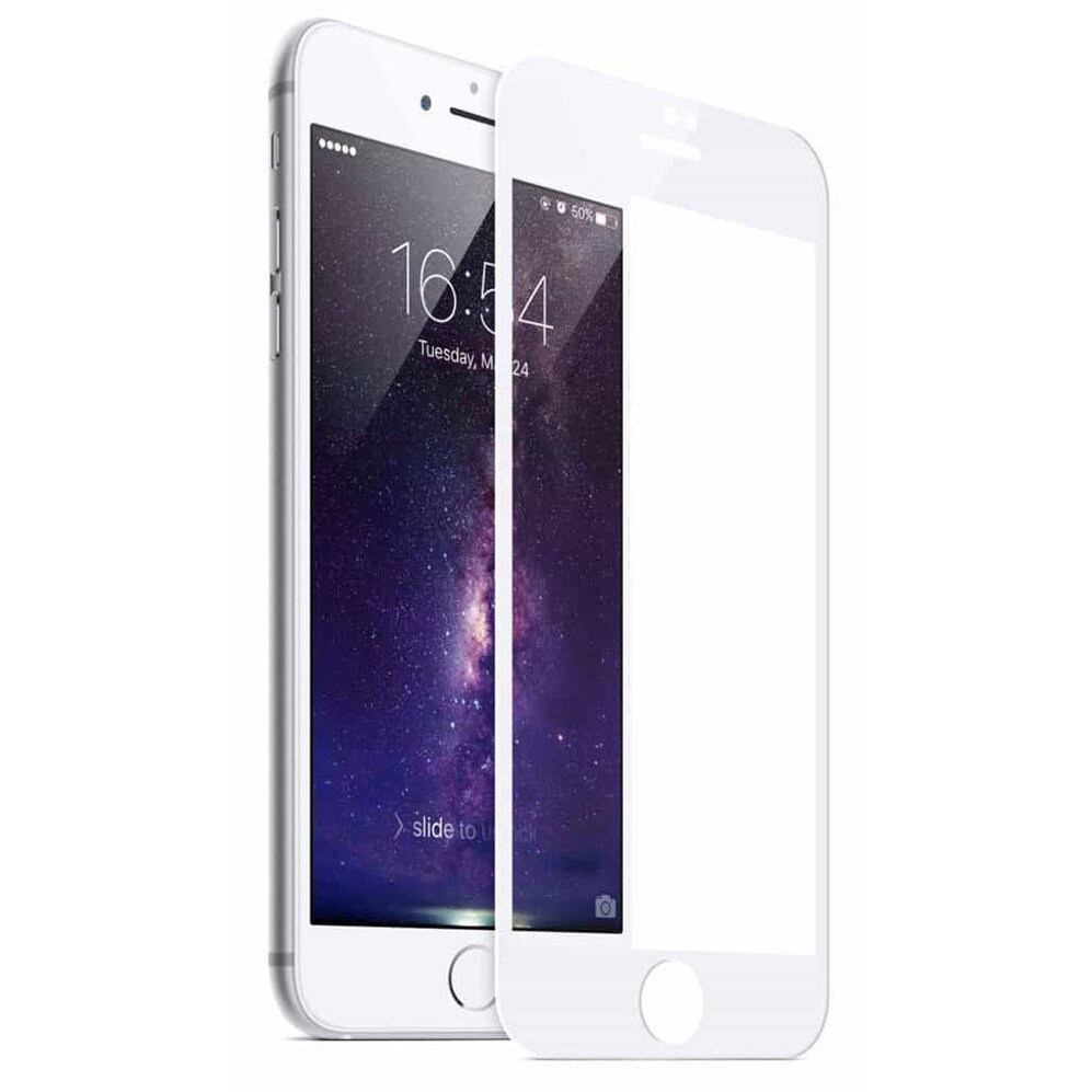 Матовое защитное стекло с рамкой Proda Remax 3D Guard Alfa Series 0.25 mm для iPhone 7/8, белое