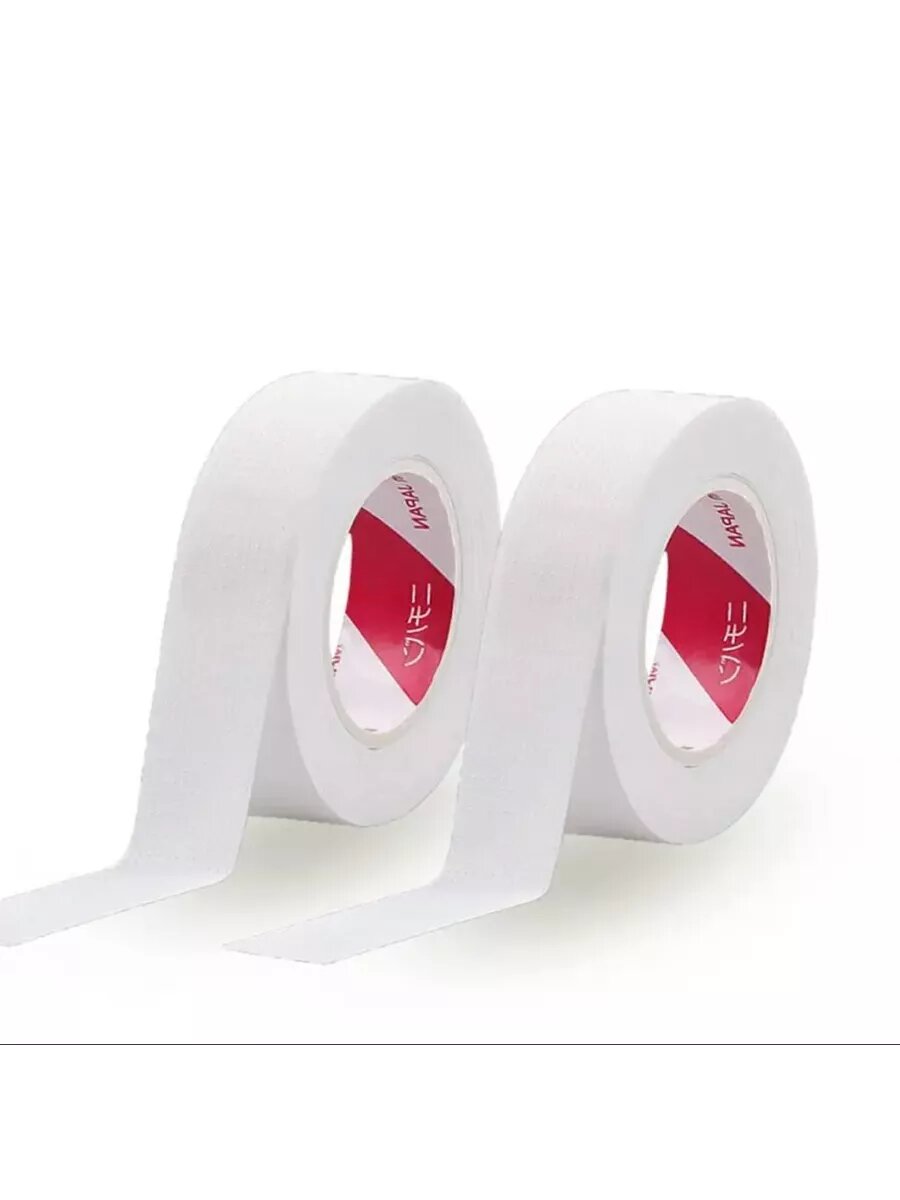 Скотч бумажный пластиковый для ресниц 2 штуки