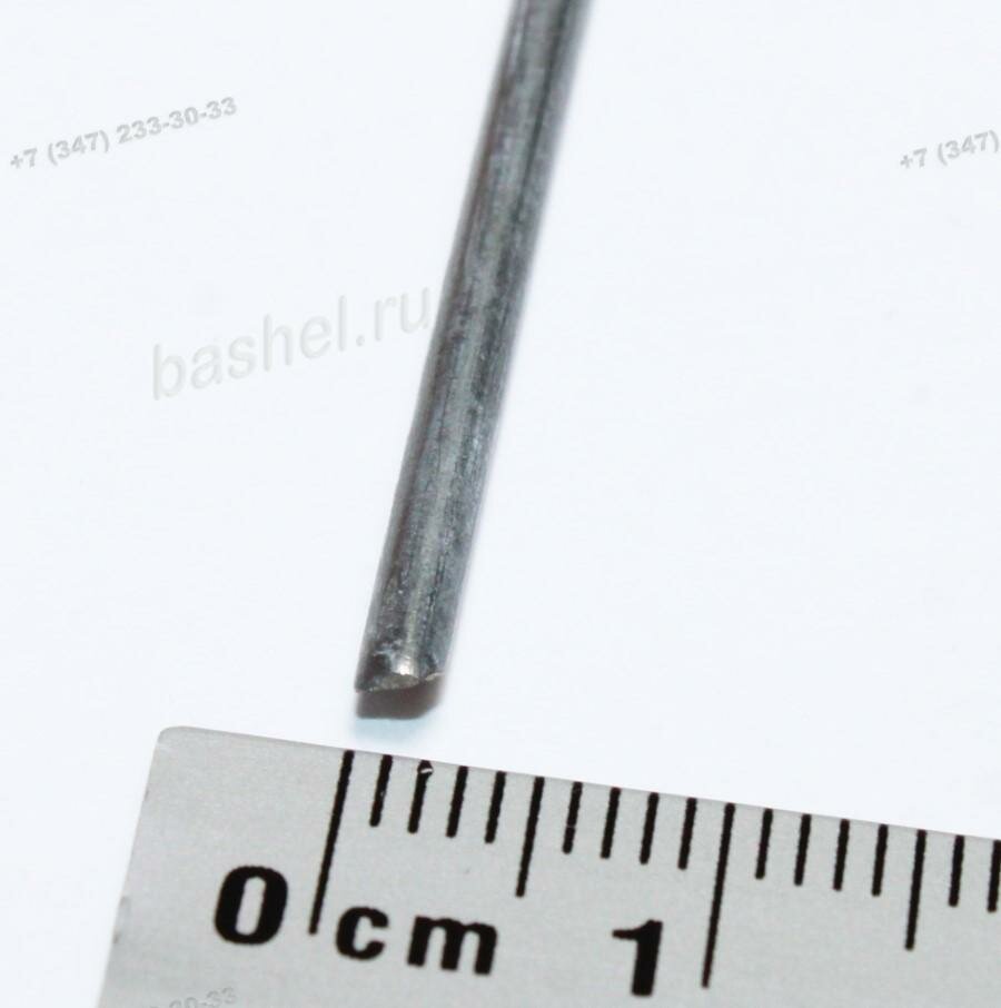 Припой медно-фосфорный П-14 Cu90% P6% Sn4% с флюсом, пруток, D-2мм, L-470мм, 12±2гр