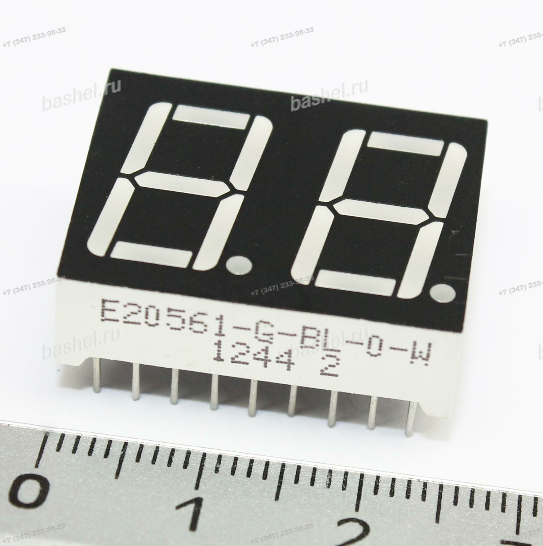 E20561-G-BL-0-W, Индикатор, 2X0,56, OA, синий