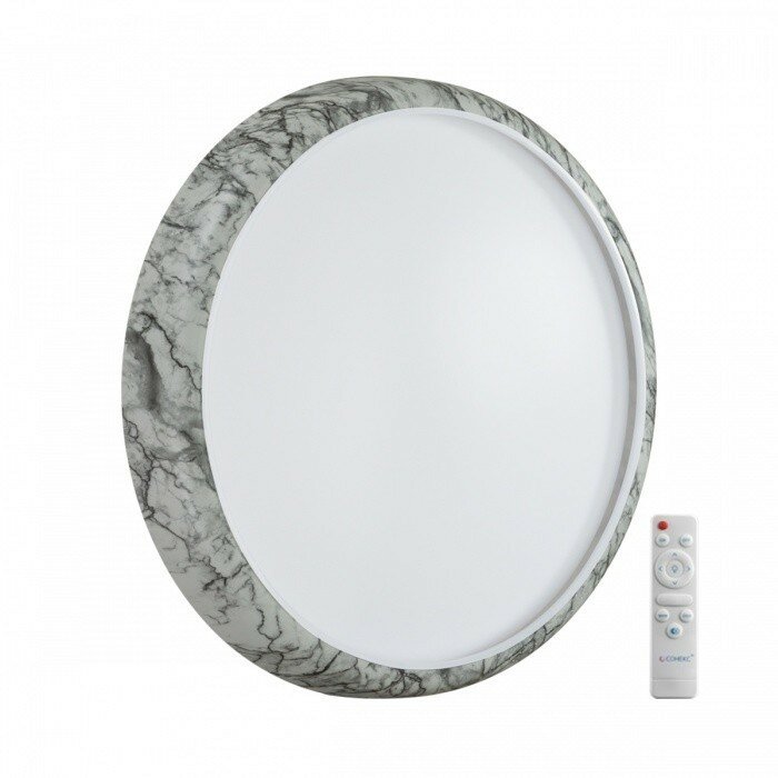 Настенно-потолочный светильник Сонекс COLOR SN 84 7638/EL LED 70Вт 3000-6000K D510 IP43 пульт ДУ Белый