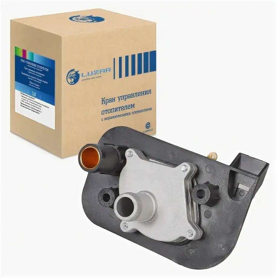 Кран отопителя LUZAR LV0108, для LADA 2108