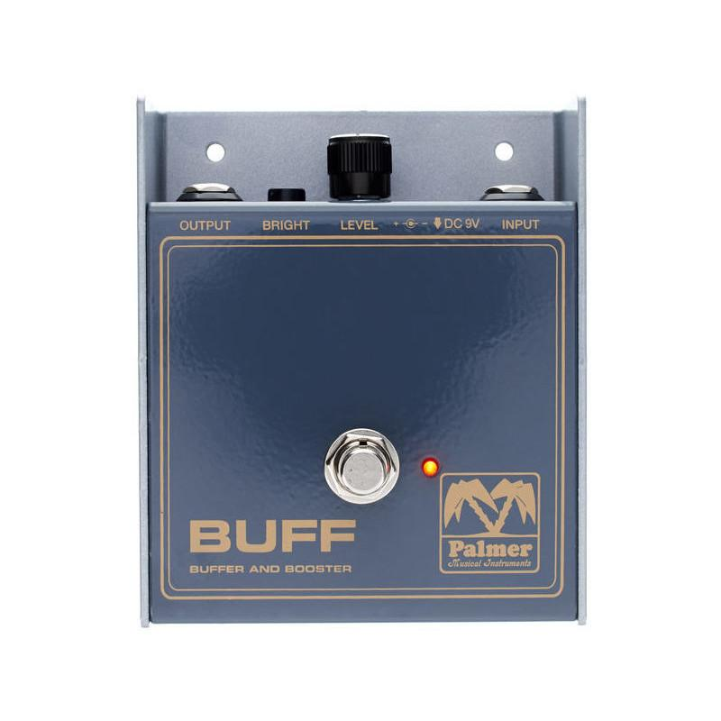 Buff Palmer гитарная педаль - буфер и бустер, питание 9 вольт, размеры 120х100х60мм, вес 0,7 кг