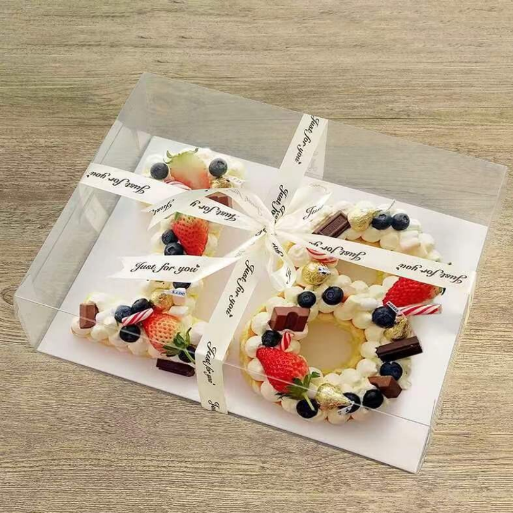 Коробка для торта или подарка прямоугольная 30x40 см, высота 18 см