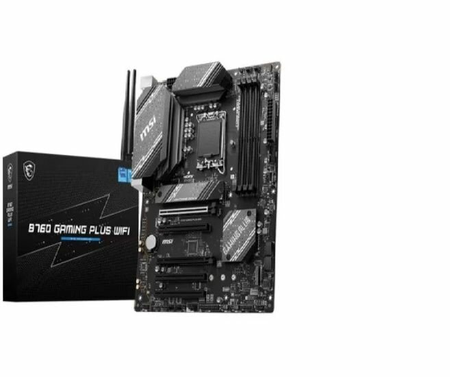 Материнская плата MSI B760 Gaming Plus Wi-Fi Retail, двухканальный режим памяти