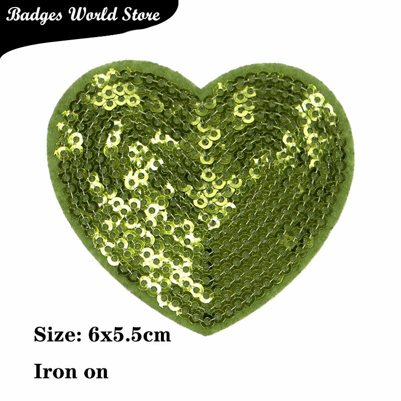 Нашивки вышитые сердечки HM7490