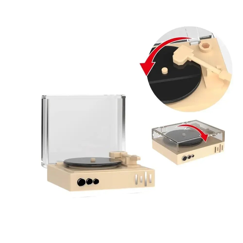 Миниатюрный проигрыватель Gramophone для кукольного домика