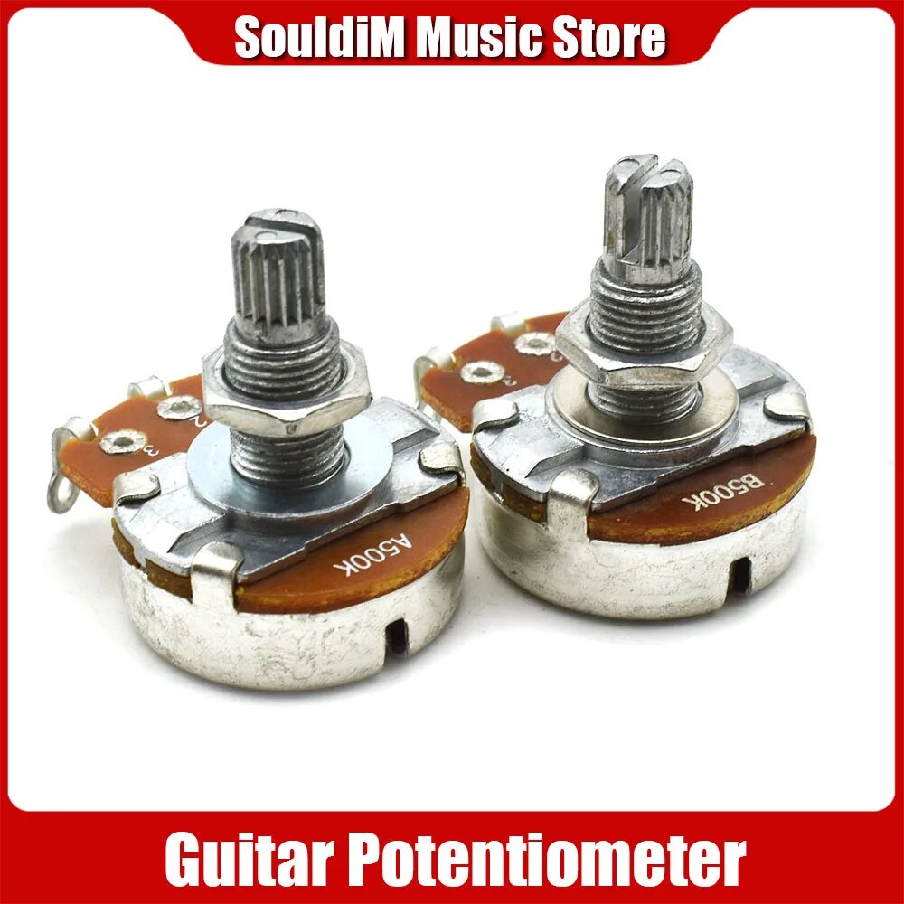 SoulDiM Потенциометры для гитары 2 шт. A250K x2pcs