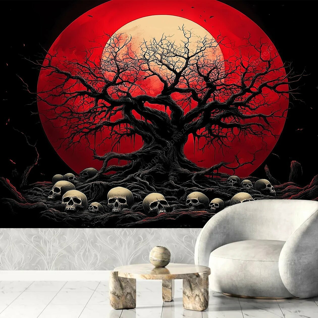 Психоделический гобелен «Древо жизни»