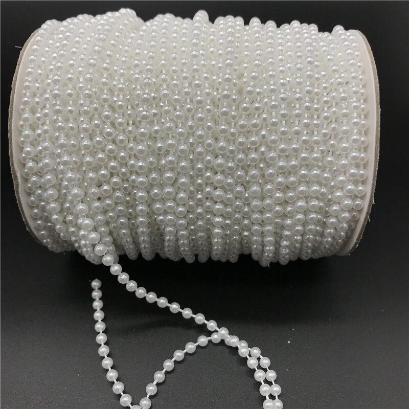 Акриловые бусины RYFDBMauve для украшений 2,5-10 мм 10mm, White