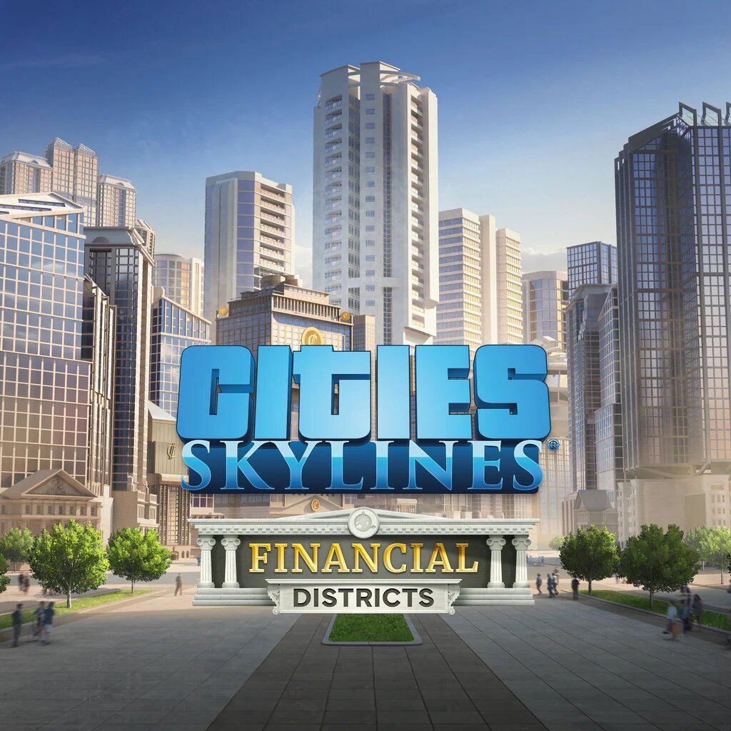 Дополнение Cities: Skylines - Financial Districts, цифровое издание PlayStation 5, регион Индия / код пополнения баланса