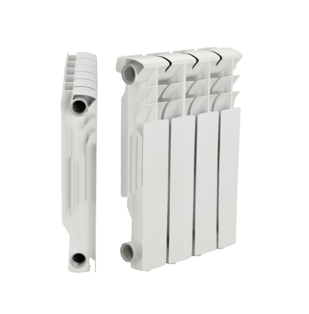 Радиатор алюминиевый THERMA Q2 350/80 4 секции 448 Вт. Товар уцененный