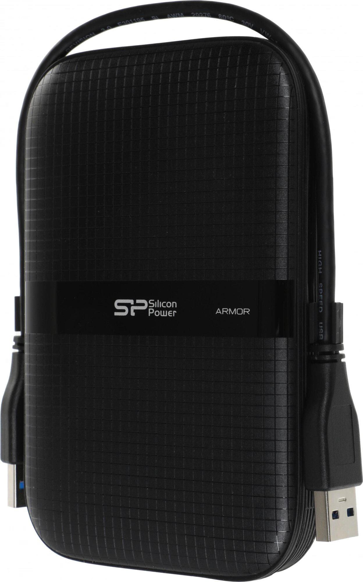 Жесткий диск внешний Silicon Power 2TB USB 3.0 черный SP020TBPHDA60S3A