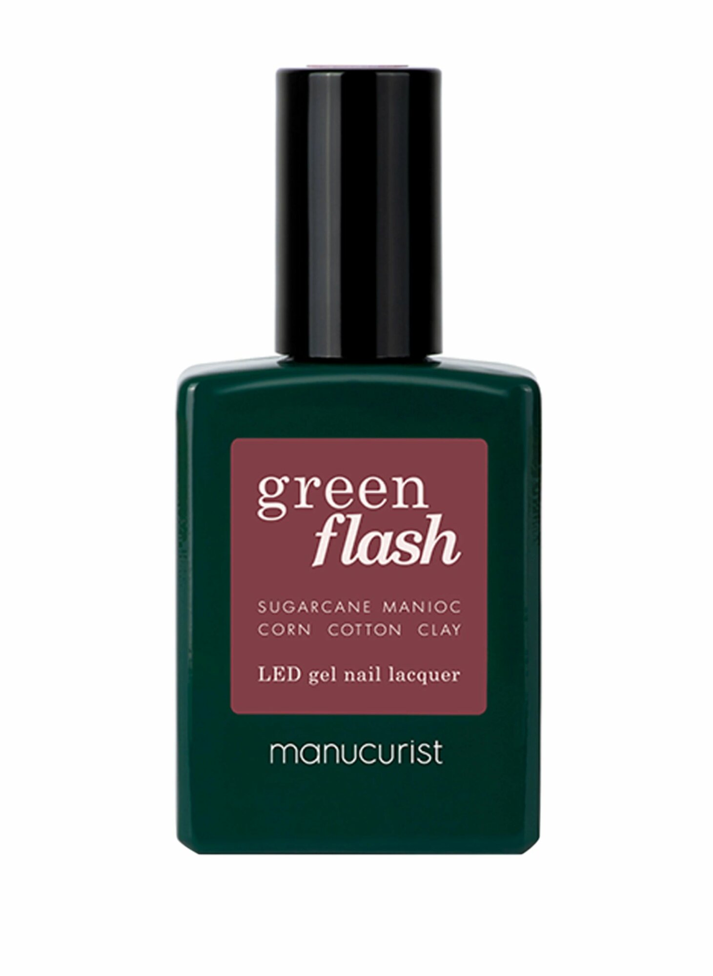 Manucurist Лак для ногтей GREEN FLASH - LED NAIL LACQUER victoria plum