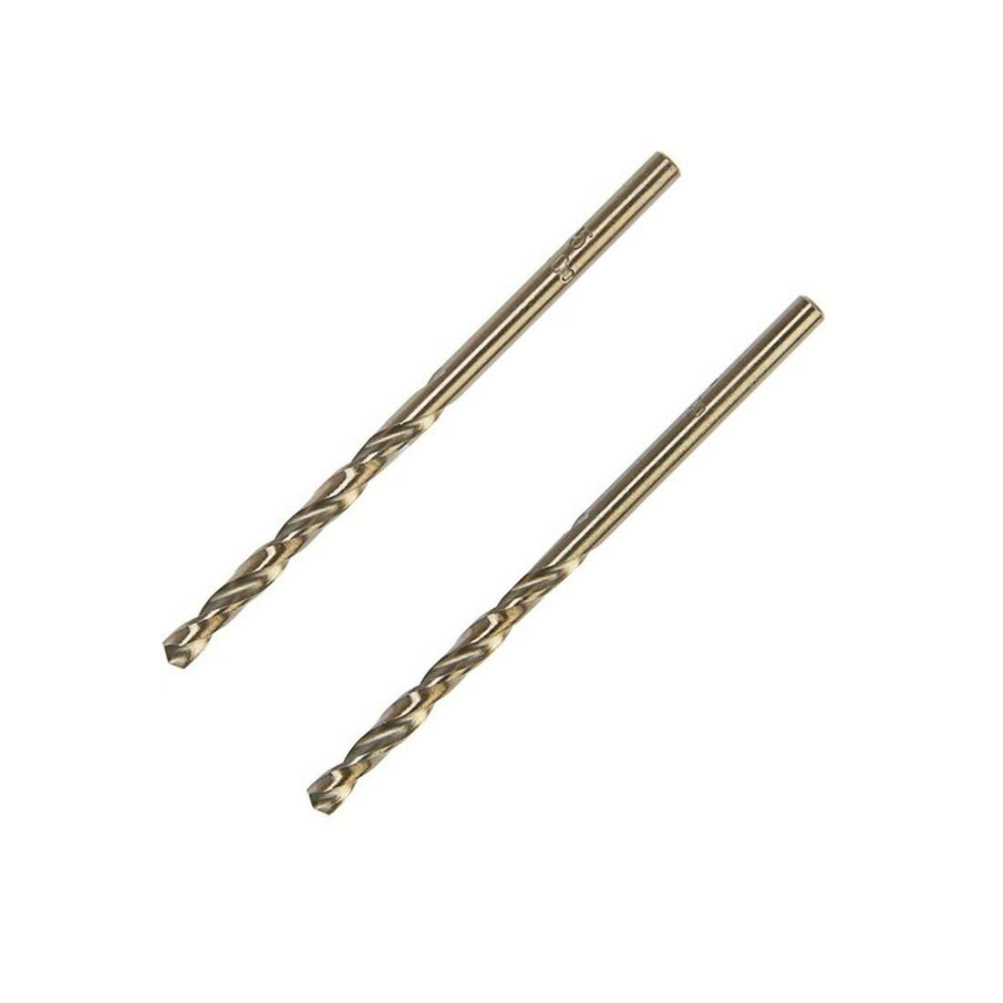 Сверло по металлу тундра, HSS-Co (5% кобальта), цилиндрический хвост, 3.5 мм, 2 шт.