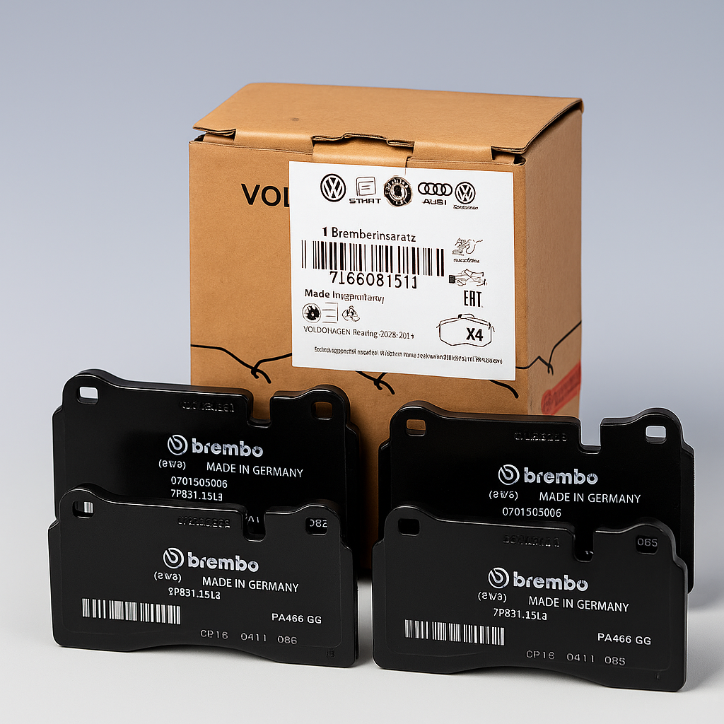 Колодки тормозные VAG 7L6698151J / AUDI A3, VW TOUAREG, SEAT LEON / ауди а3, фольксваген туарег, сеат леон