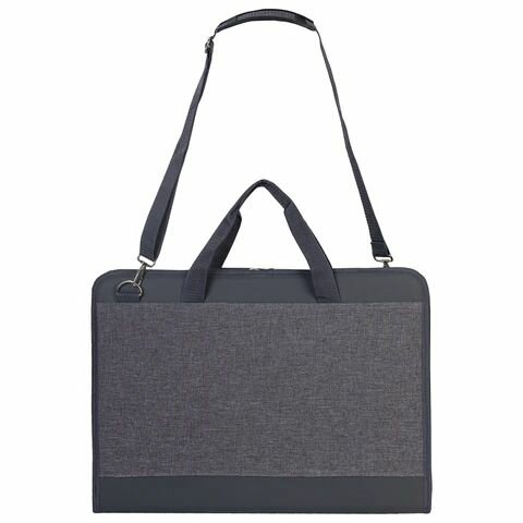 Папка сумка для рисунков и чертежей каркасная А3 (35х47 см), экокожа, BRAUBERG ART CLASSIC, 272989