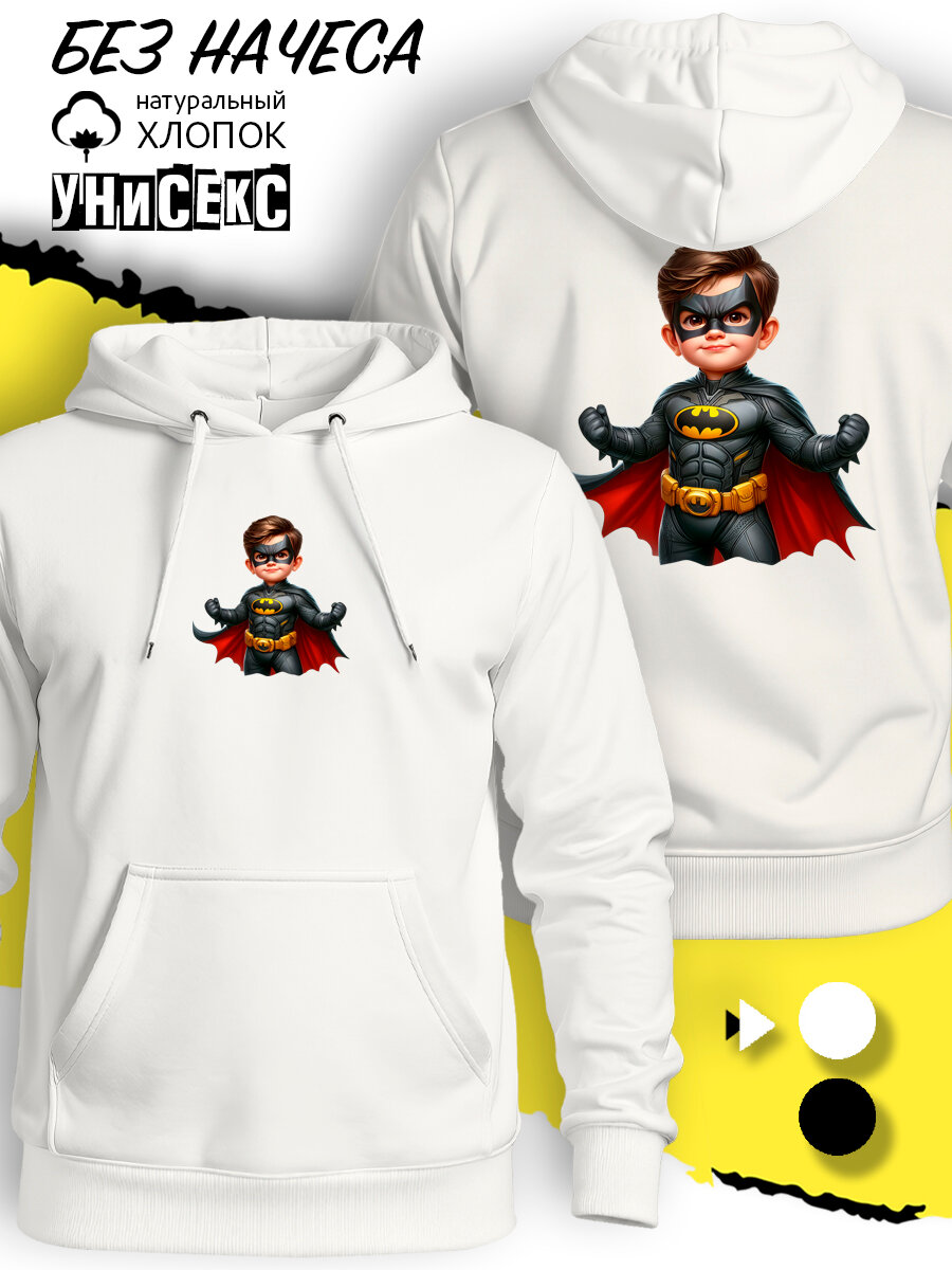 Худи Толстовка свитшот мальчик Бэтмен Batman