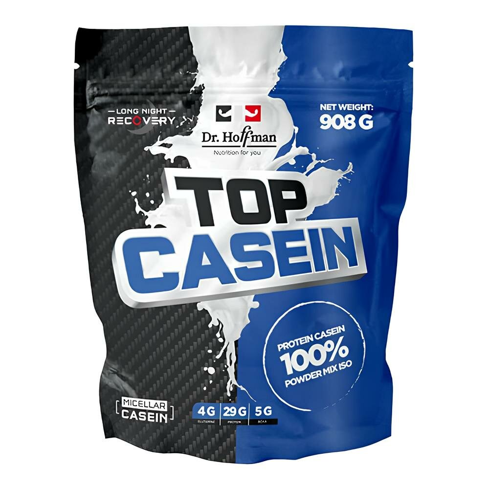 Казеиновый молочный протеин Dr.Hoffman Top Casein 908g (Клубника)