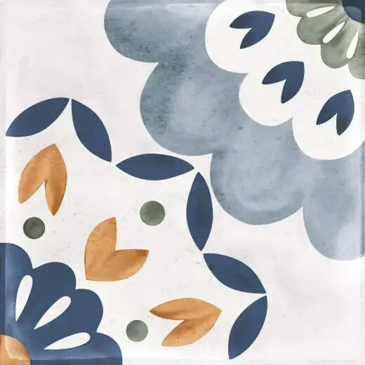 Керамогранит Decocer Siena УТ-00000199 20х20 Матовая Разноцветный