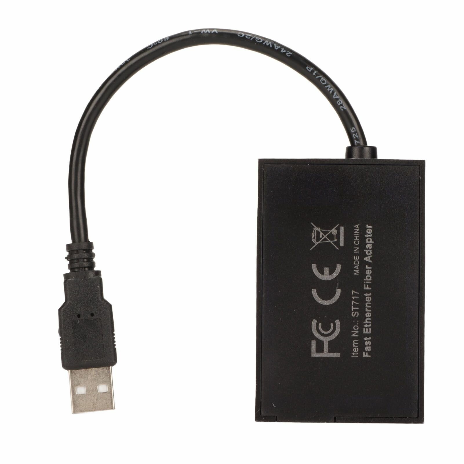 Адаптер 100M Ethernet, USB 2.0, 1 порт SFP