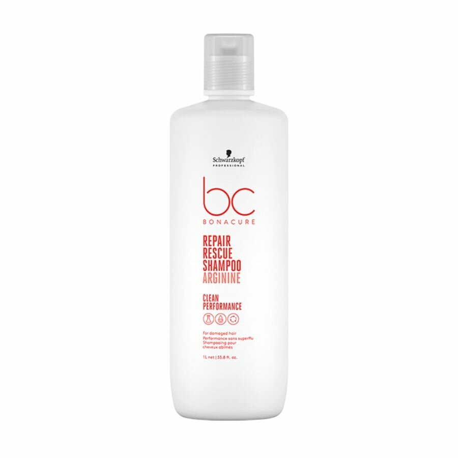 Schwarzkopf Professional Bonacure Repair Rescue - Шампунь для восстановления волос мицеллярный, 1000 мл