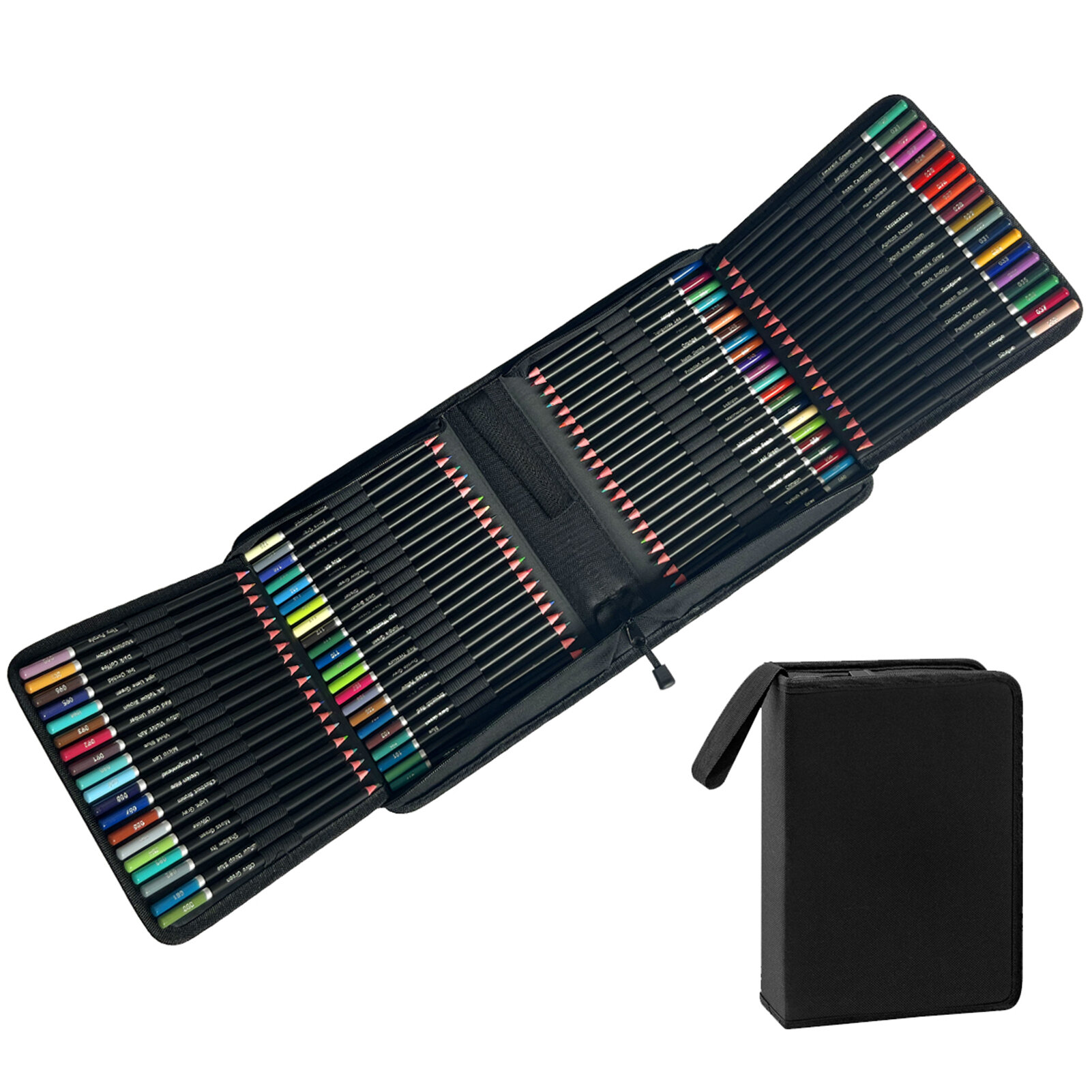 20 Colored Pencils Art Supplies Pre-Sharpened 120-color Pencil Set 1kg/2.23lb 24.5x19.5x6.5cm/9.6x7.6x2.5in for Drawing Sketching Doodling Children Students Office Workers Professional