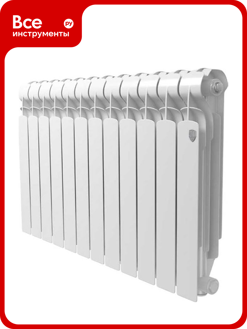 Радиатор биметаллический ROYAL THERMO Indigo B 500, 12 секц. НС-1682296