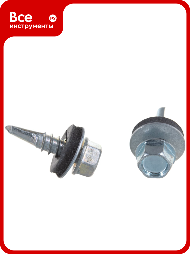 Кровельный саморез Госкреп ZP 5,5х19 3 шт, подвес 2-0011150