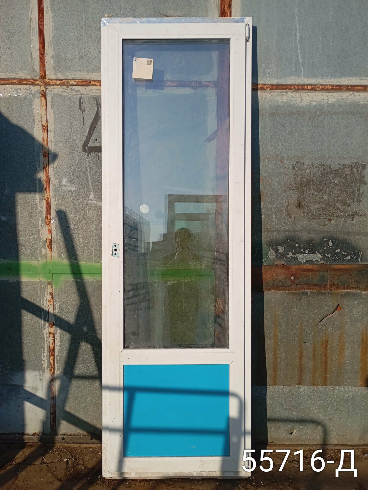 Двери Пластиковые Б/У 2330(в) х 760(ш) Балконные